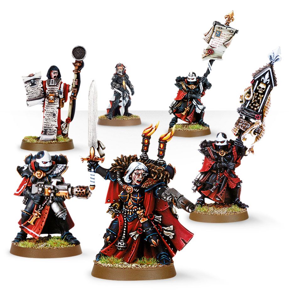 Sororitas Command Squad - 2d4chan