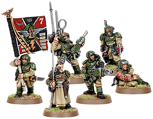 Imperial Guard Command Squad - 2d4chan