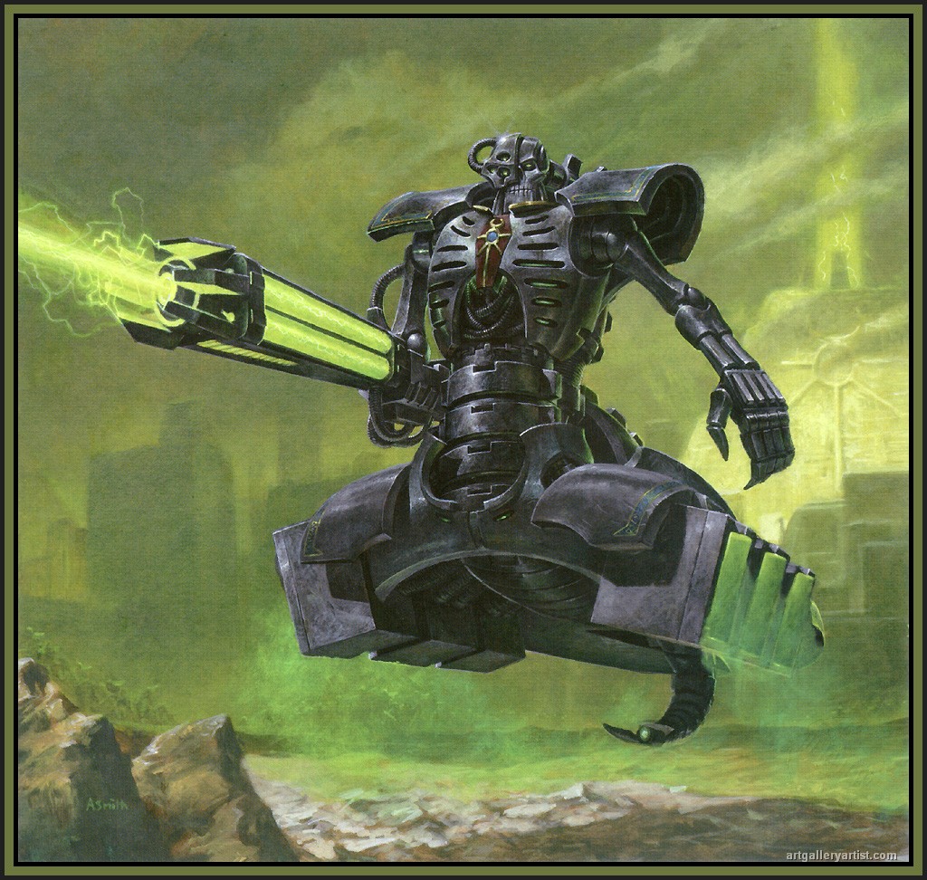Necron Destroyer - 2d4chan