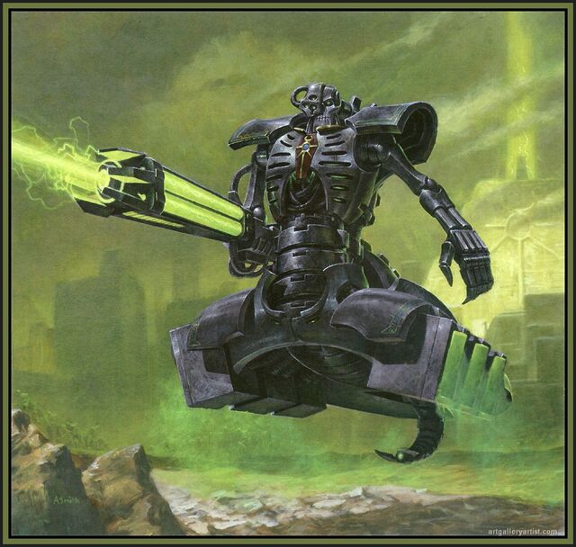 Necron Destroyer - 2d4chan
