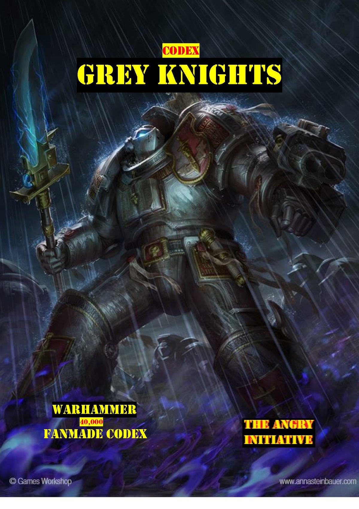 Codex - Grey Knights Angry Witcher Edition - 2d4chan.org